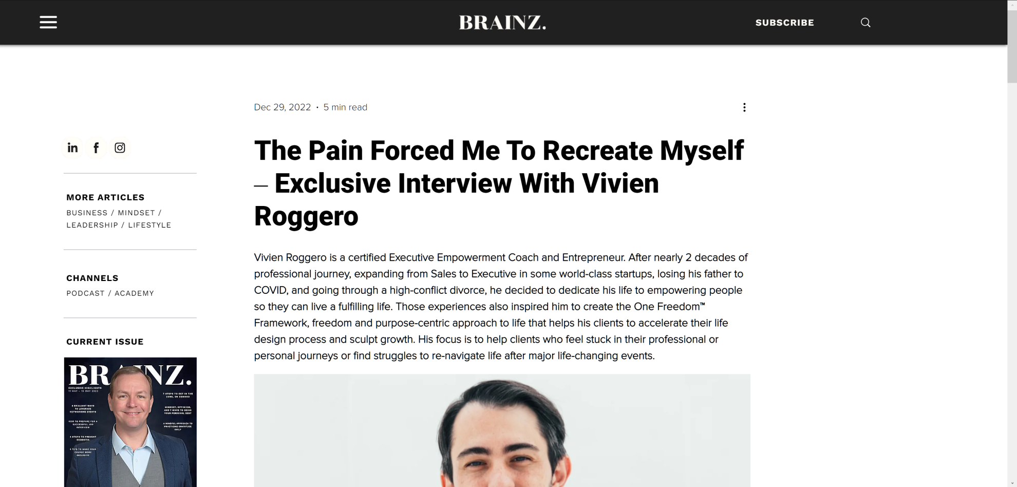 Vivien Roggero - Press & Media Kit